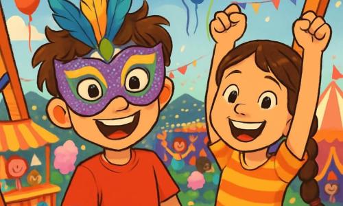 The Girl Who Caught the Carnival Ribbon | Carnival story | 9-10 years ...