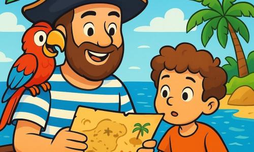 The Pirate Who Waited for the Tide | Pirate story | 5-6 years old ...