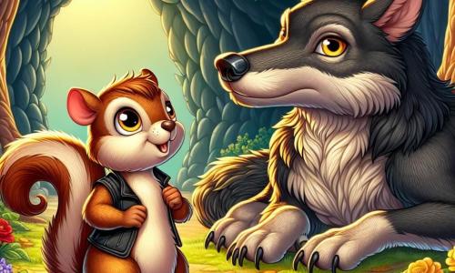 The Brave Little Detective and the Kind Wolf | Tale | 5-6 years old ...
