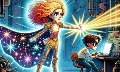 💬 Neón Solaris: El resplandor del héroe | Cuento de superhéroes | 11/12 ...