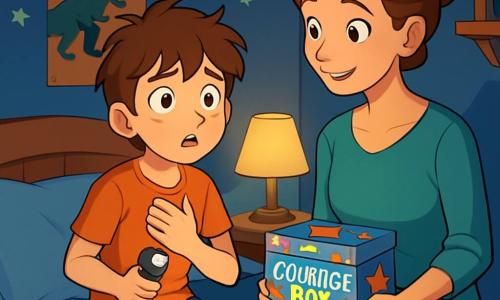 Emma and the jar of brave thoughts | Story about a child's fear | 9-10 ...