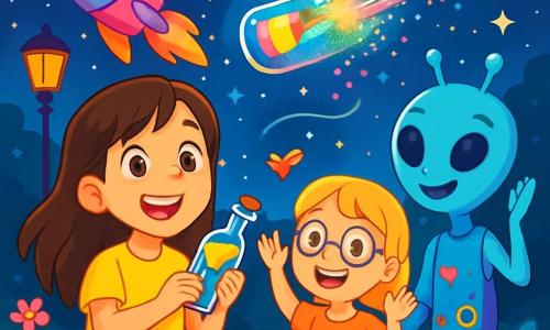 Brățările șoptitoare și rondul tăcut | Poveste de extraterestru | 7/8 ...