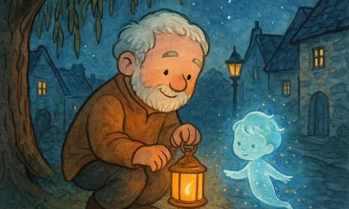 The lantern lady and the return of light | Fairy tale | 3-4 years old ...