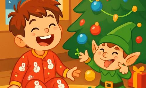 Audio stories of the Christmas Prankster Elf for children to listen to ...