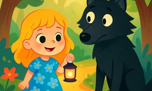 🎧 Little Red and the Kind Wolf | Big bad wolf | 5-6 years old | Audio ...
