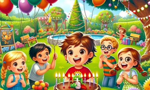 🎧 The Magical Birthday Surprise | Storie of a celebration | 5-6 years ...