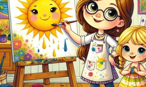 The Colorful Adventure | Artist's Story | 5-6 years old | Story about a ...