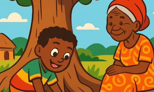 Amina and the lost goat | African tale | 1-2 years | Tale