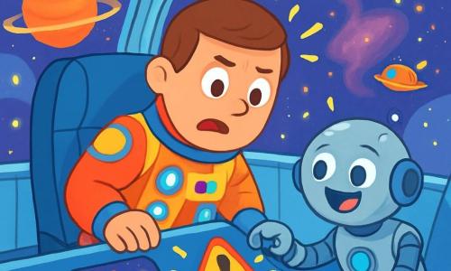 Ben and the Friendly Star | Space travel story | 1-2 years | Science ...