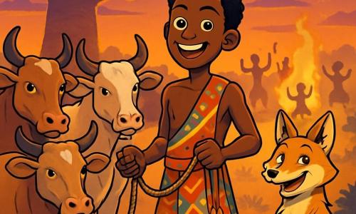 💬 Amina and the Song of the Savanna | African tale | 9-10 years old ...