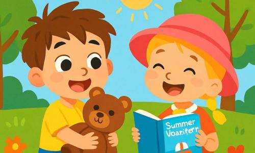 Tommy's Summer Adventure | Story about summer vacation | 3-4 years old ...
