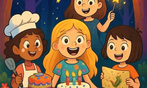 💬 The Most Magical Birthday Under the Coconut Trees | Birthday Story ...