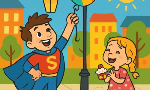 super lulu and the magic socks | Comedic superhero story | 1-2 years ...