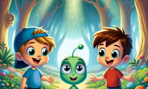 Leo and the gentle meteors | Alien story | 5-6 years old | Science ...