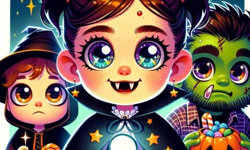 La noche de los valientes en la casa encantada | Cuento de Halloween ...