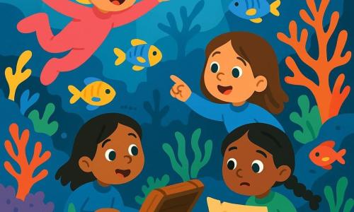 Beer en het zeeavontuur | Verhaal van een reis onder de zee | 3/4 jaar ...