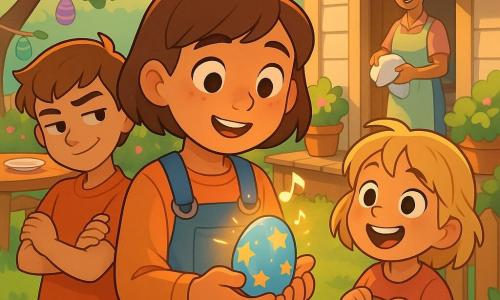 The Bright Patch Easter Egg Hunt | Story about Easter | 11-12 years old ...