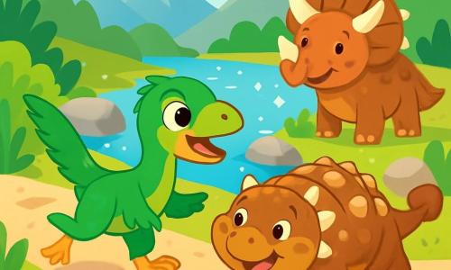 Domu, el diplodocus de colores | Cuento de dinosaurio | 5/6 años | Cuento fantástico