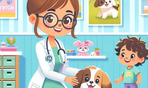 💬 Dr. Lily and the Animal Friends | Veterinary Stories | 3-4 years old ...
