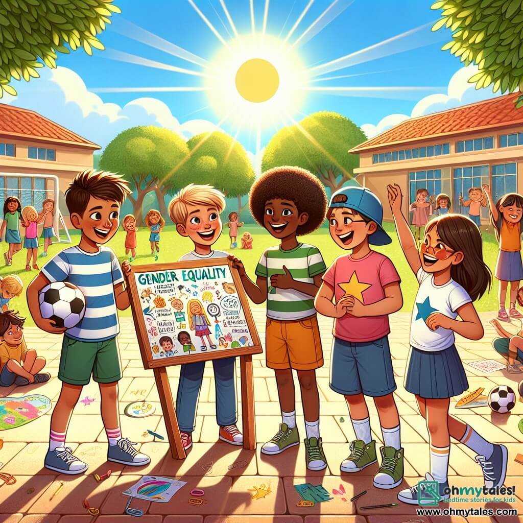 Shining Together: A Journey of Friendship and Fairness | Story about ...